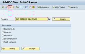 How to maintain RSADMIN Parameters